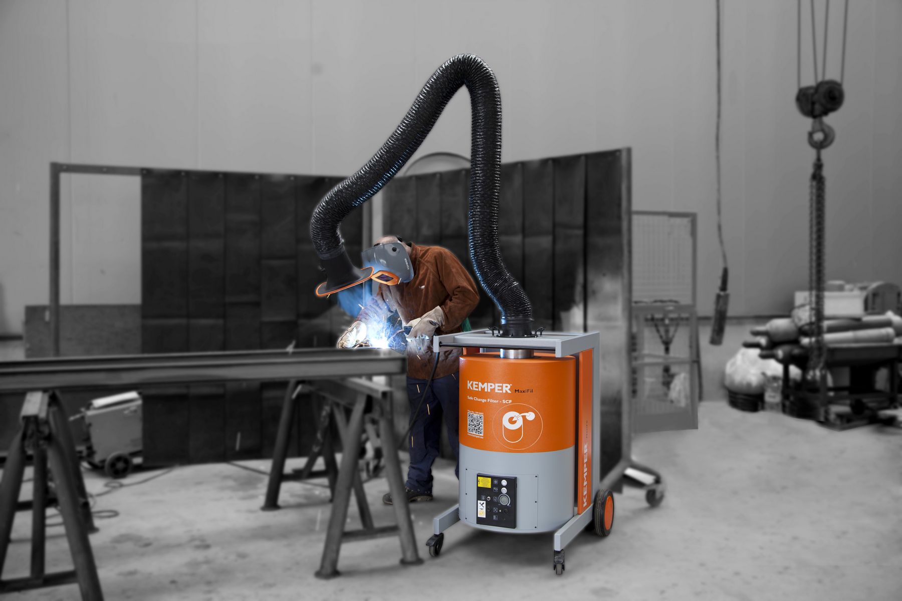 Mobile Welding Fume Extractors from Total Extraction Solutions Ltd
