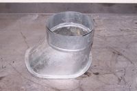 Curved Boot, Duct Fittings | Total Extraction