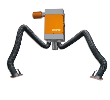 Fixed Two Arm Welding Extractors, Industrial Extraction | Total Extraction