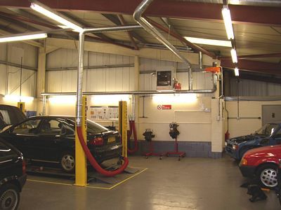 Vehicle Exhaust Extraction, Extraction Units at Total Extraction