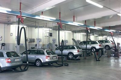 Vehicle Exhaust Extraction, Extraction Units at Total Extraction
